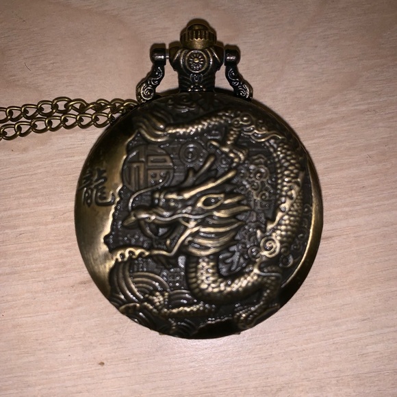 Jewelry | Chinese Dragon Pocket Watch | Poshmark